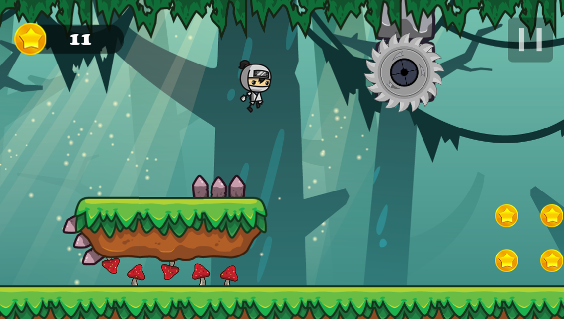 NINJA JUMP WITH ADMOB - ANDROID STUDIO & ECLIPSE FILE by Bosscadexgames